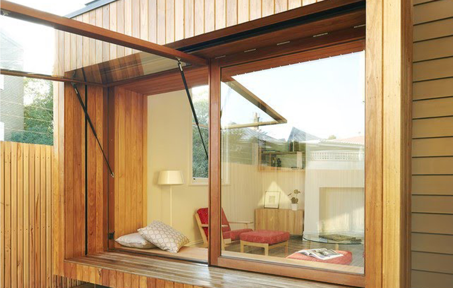 High quality gas spring awning windows Gravity Windows