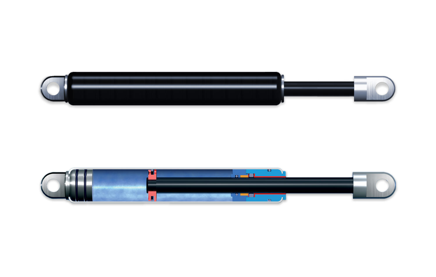 Gas Strut Windows: Custom Pass-Through Servery Windows